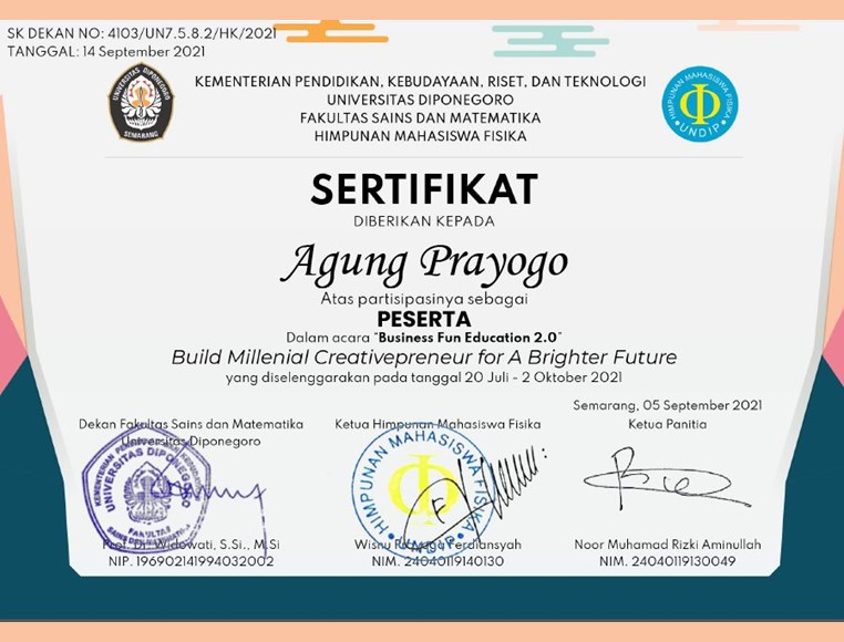 Hi. It's me, Agung Prayogo